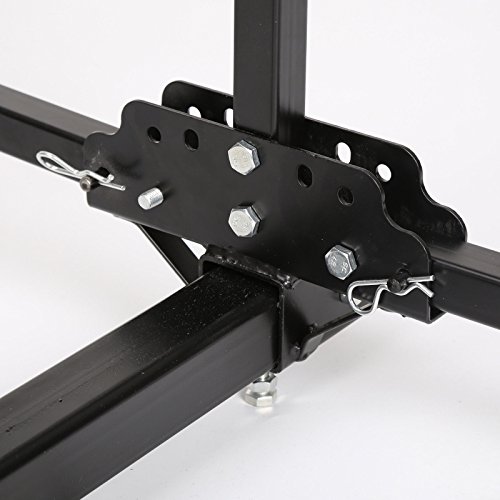 4 Bike Platform Style Bicycle Rider Hitch Mount Carrier Rack Sport Receiver, Free Tax, Delivered within 10 days