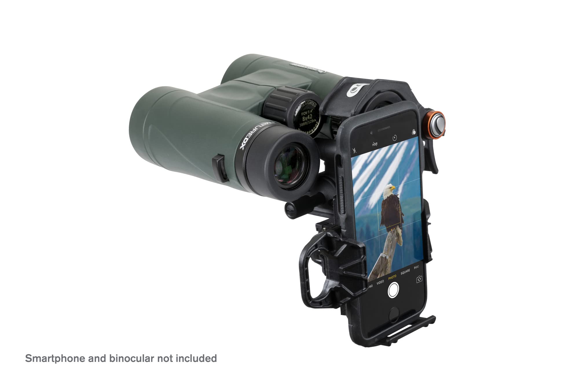 Celestron – 9.25” Telescope Optical Tube Bag – Custom Carrying Case Fits Schmidt-Cassegrain and EdgeHD – Ultra-durable Protective Walls & NexYZ 3-Axis Smartphone Adapter, Black