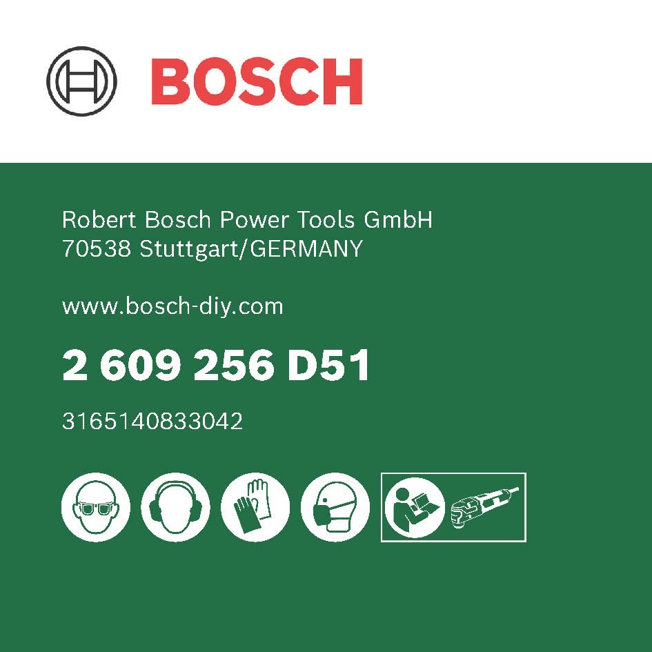 Bosch 2609256D51 Sanding Finger"Avz 32 RT10" 32x50mm