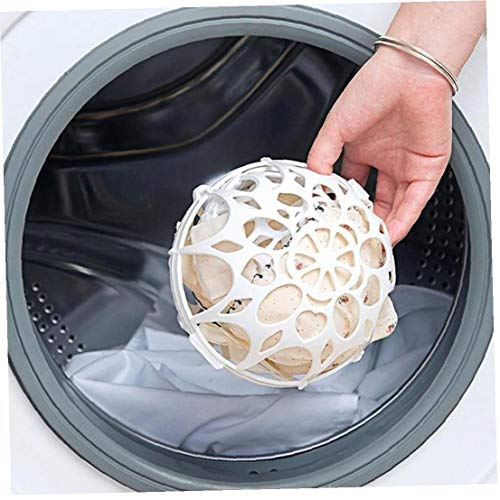 Underwear Washer Saver Laundry Ball Double Spherical Bra Washing Bag Protector Random Coloor