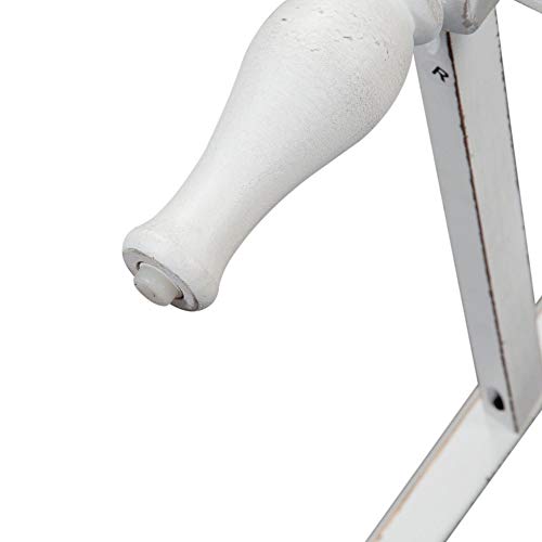 Liberty Furniture INDUSTRIES Magnolia Manor Ladder Back Counter Chair, White