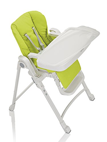 Inglesina Gusto Folding Convertible High Chair For Baby & Toddler Chair With Removable Tray, Cream