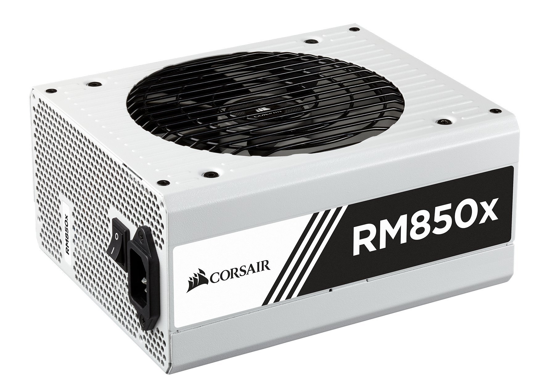 CORSAIR RMX White Series, RM850x, 850 Watt, 80+ Gold Certified, Fully Modular Power Supply - White