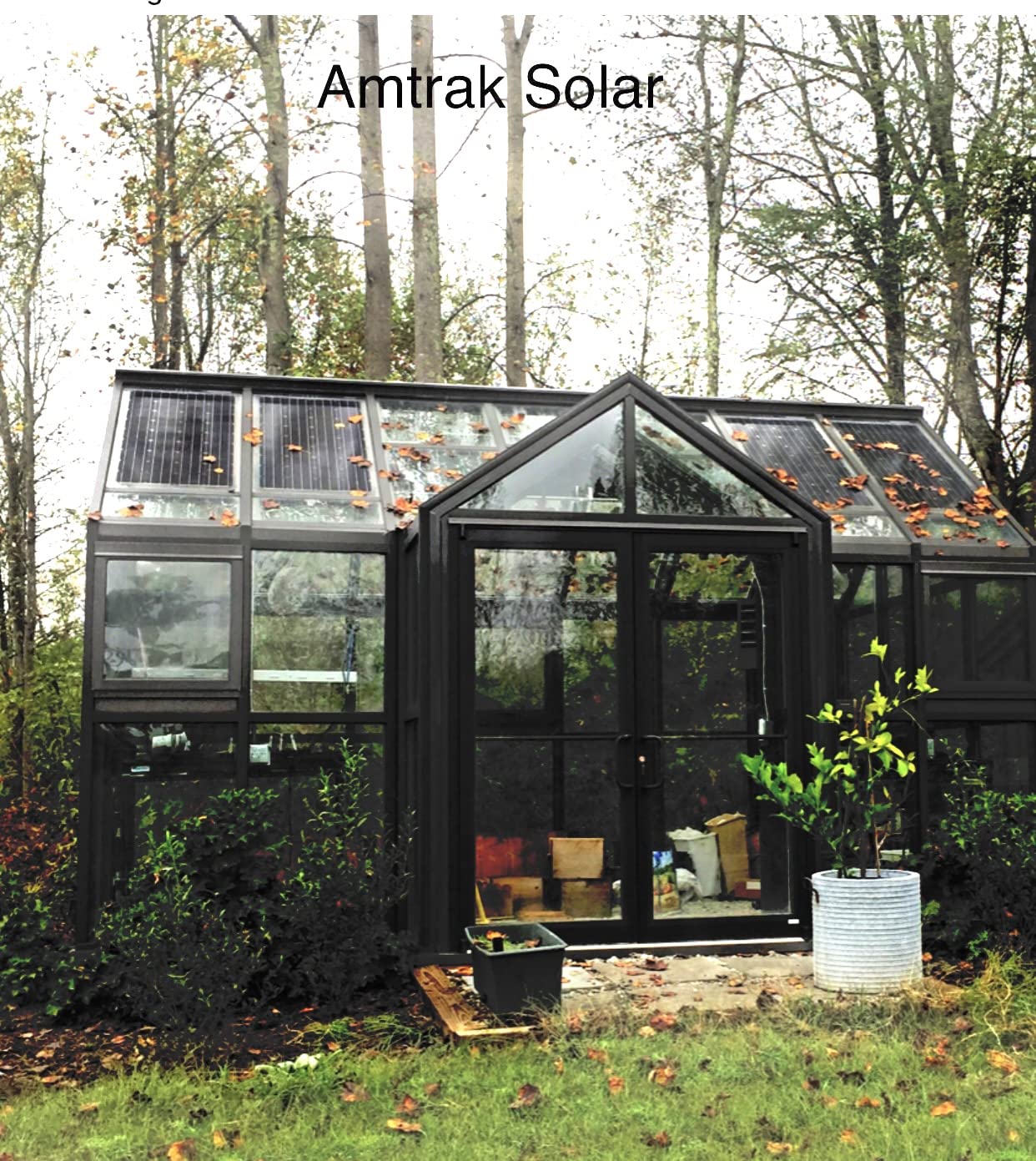 Amtrak Solar Powerful 100-Watt Solar Attic Fan Quietly Cools, Ventilate, Exhaust Your House, Garage, Greenhouse, Chicken Coop or RV Waterproof Plug & Play (Two Fans)
