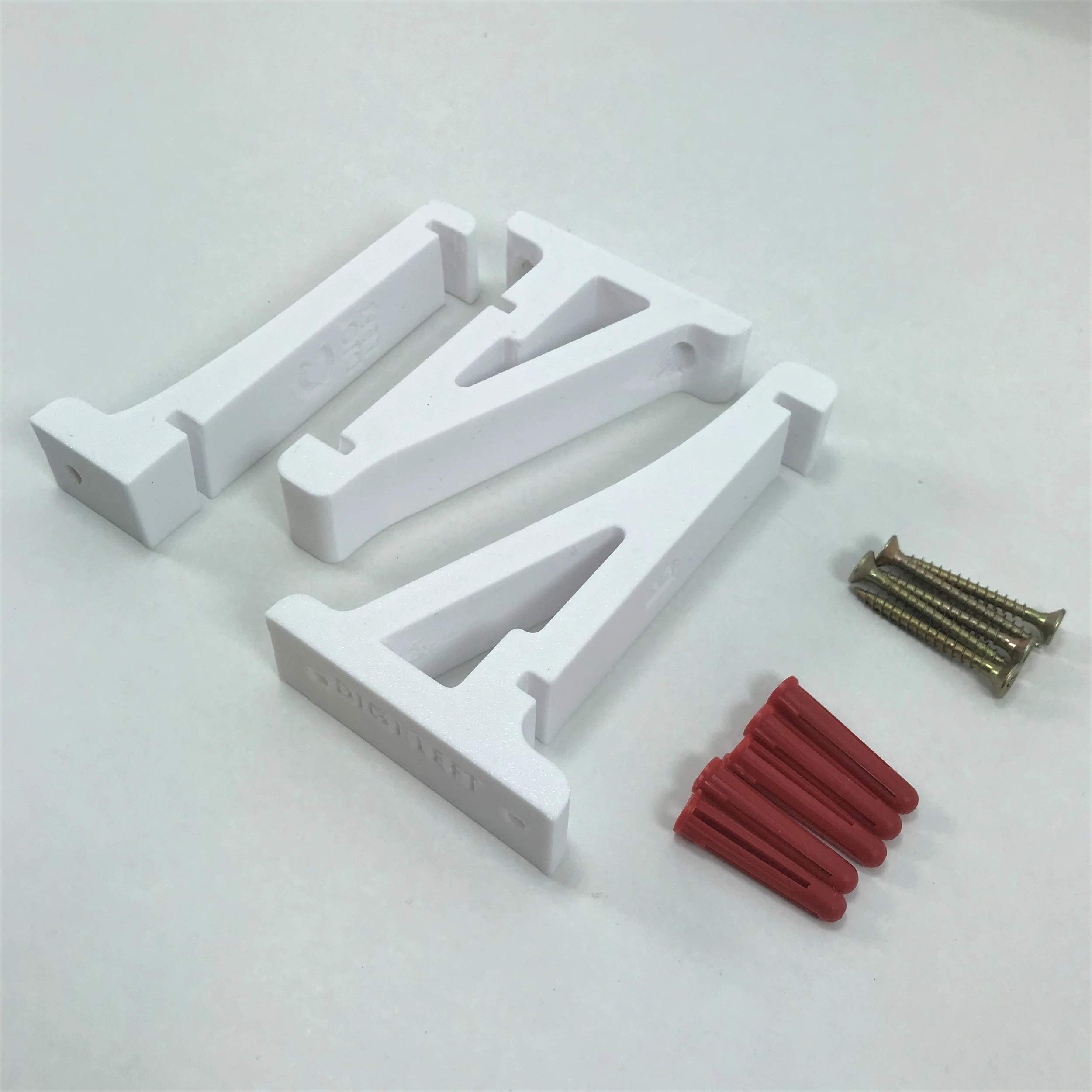 3D Cabin PS5 Wall Mount Wall Bracket Holder Stand for Play Station 5 Digital Triple Support Any Orientation Black Left