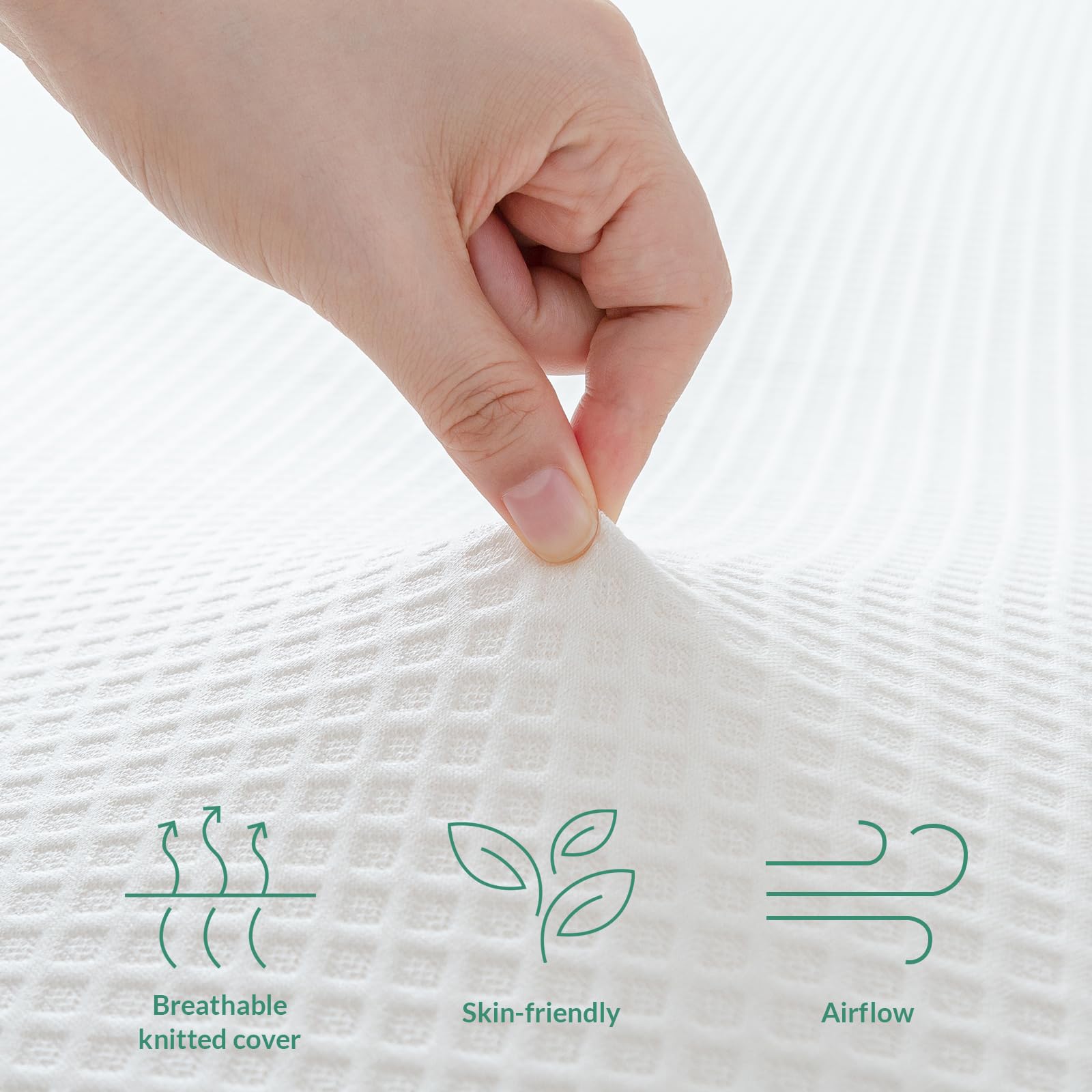 Airdown Full Mattress, 10 Inch Full Size Memory Foam Mattress for Cool Sleep, Medium Firm Supportive Mattresses for Pressure Relief, CertiPUR-US Certified, Mattress in A Box, Made in USA
