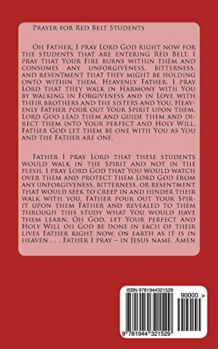 Bible Studies for Belts: A Guide for Christian Martial Arts Vol. 3: Red Belt