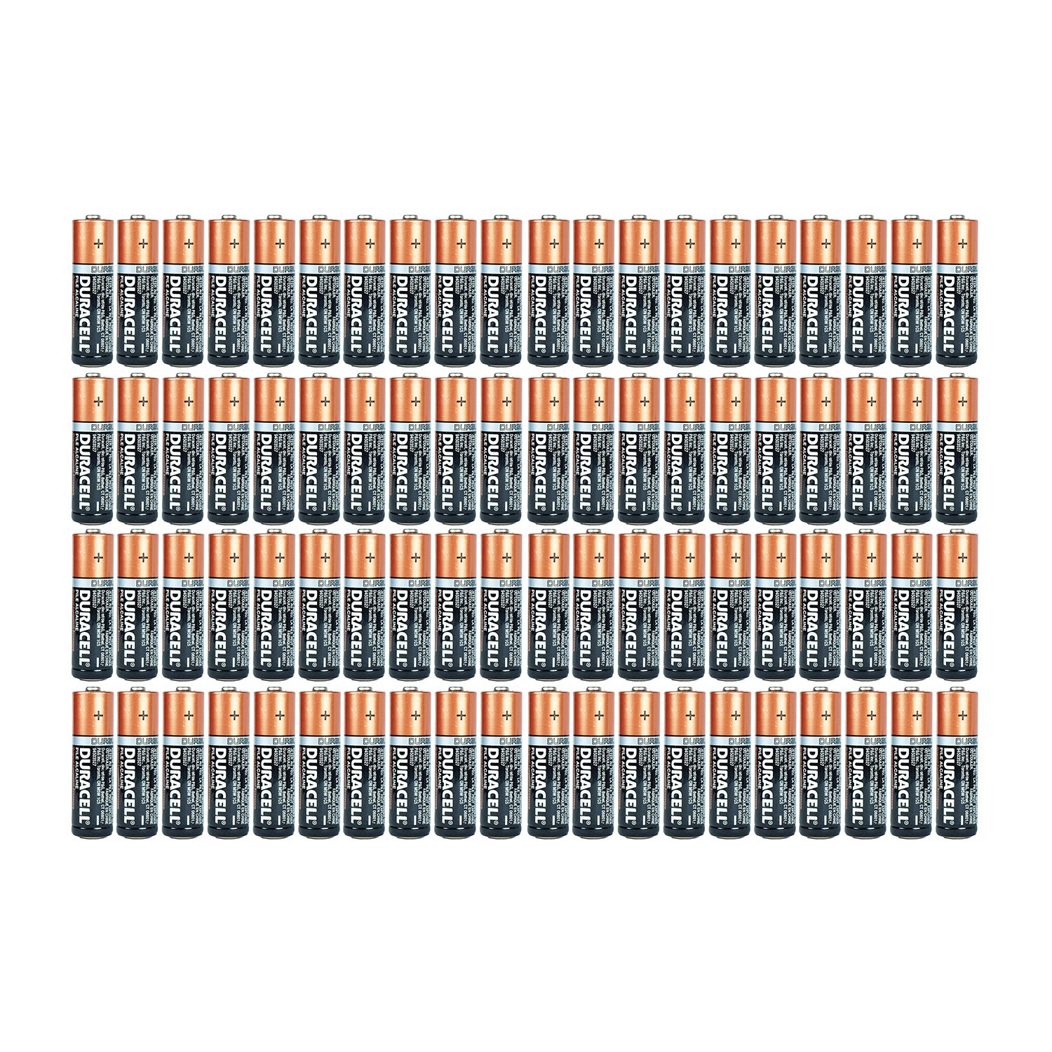 Duracell Coppertop 80 Aa Batteries Mn1500 Alkaline