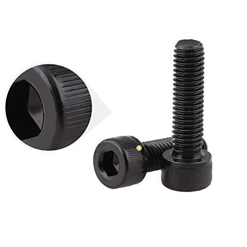 FullerKreg M6-1.0 x 20mm ISO 4762 Hex Drive Class 12.9 Black Oxide Finish Alloy Steel Socket Cap Screw (Pkg of 30)