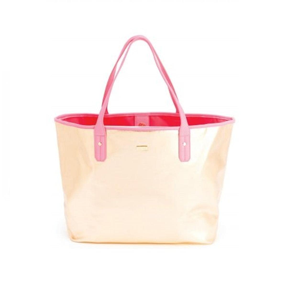 Ban.do Everything Tote Bag, Rose Gold/Neon Pink