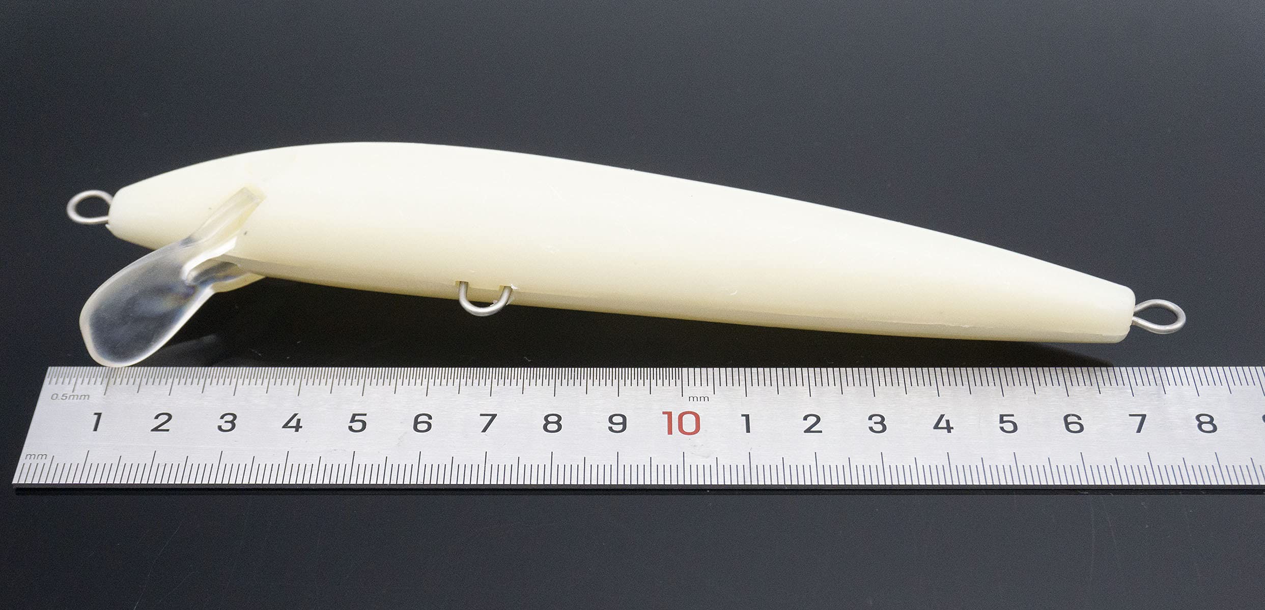 5PCS Unpainted Lure Blanks 27.17g 17.6cm with 8mm Free Fishing Eye Crankbait Baits Simulation Blank Body Clear Hard Baits Trout Salmon Minnow Lure Popper Lures Topwater Freshwater 8mm 193