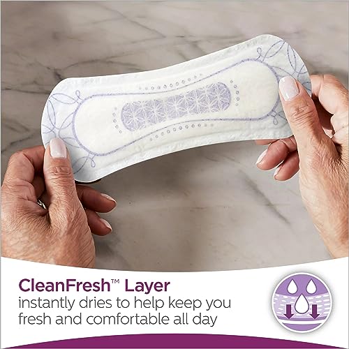 An item of Poise Very Light Absorbency Long Incontinence Panty Liners, 132 ct.-