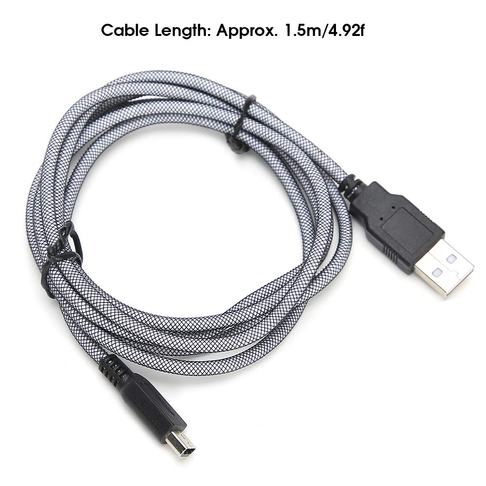Charging Cable Small Size 1.5M Charging Cable for 3DSXL