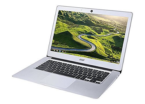 Acer Chromebook 14 CB3-431-C7VZ - 14" - Celeron N3160 - 4 GB RAM - 32 GB Ss, Silver (Renewed)