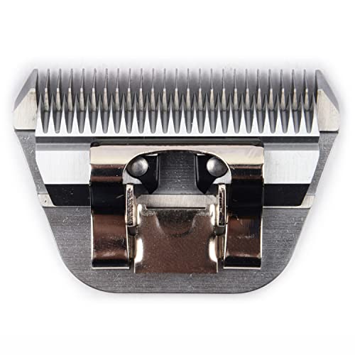 FURZONE Detachable Blade - Size 5FW Wide Blade 1/4", Made of Extra Durable Japanese Steel, Compatible with Most Andis, Oster, Wahl A5 Clippers