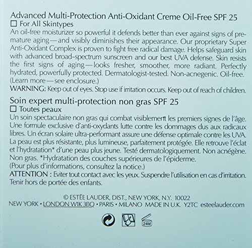 Estee Lauder Daywear Advanced Multi Protection Anti Oxidant Creme All Skin Types for Unisex, 1.7 Ounce
