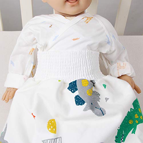 Magik Waterproof Cotton Training Pants Cloth Diaper Skirts Baby Toddler Night Time Sleeping Potty Training (Butterfly&Cats, M for 0-4T)