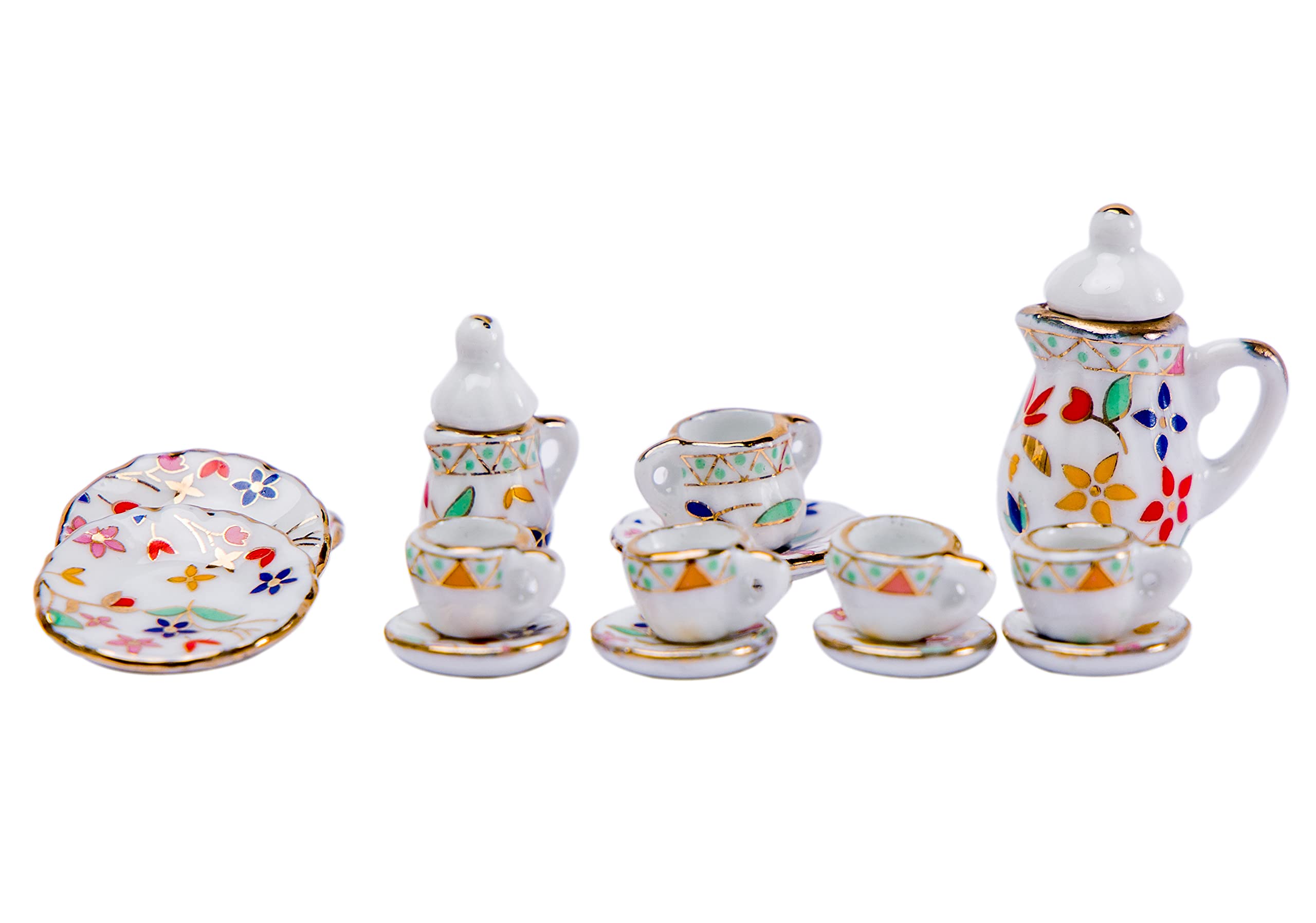 Birostiana 30pcs Miniature Dollhouse Accessories 1:12 Miniatures Food Jar Fruit Slices Candy Snack Glass Bottle Mini DIY Decor Ornament for Miniature Dollhouse Kitchen Party Kit