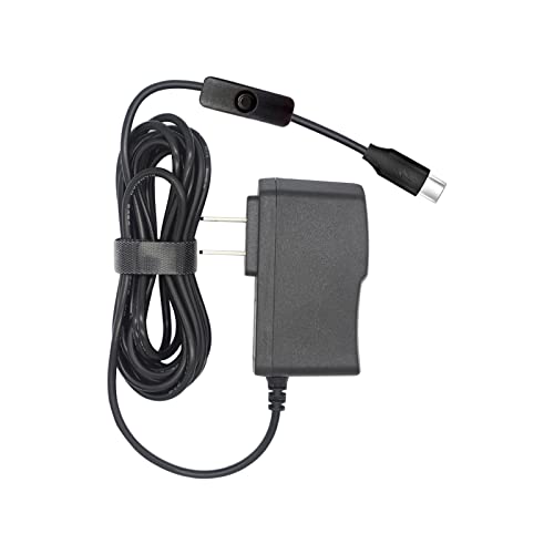 5V 2.5A Micro USB Raspberry Pi 3 Power Supply Adapter for Pi 3, Pi 2, Model B, Pi Zero, Pi Model A A+, Model B B+, Cable Cord with On/Off Switch