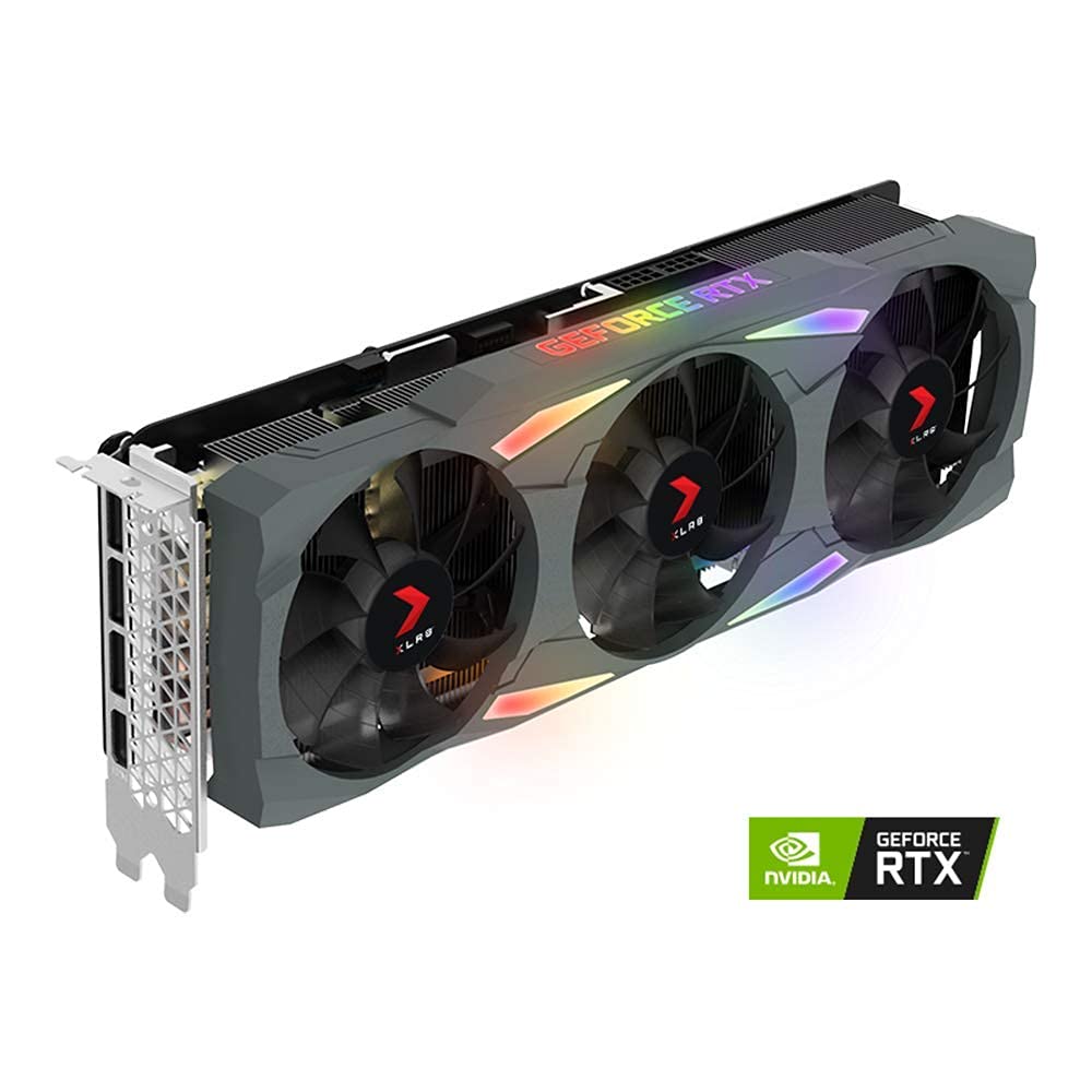 PNY GeForce RTX 3090 24GB XLR8 Gaming Uprising EPIC-X RGB Triple Fan Graphics Card (Renewed)