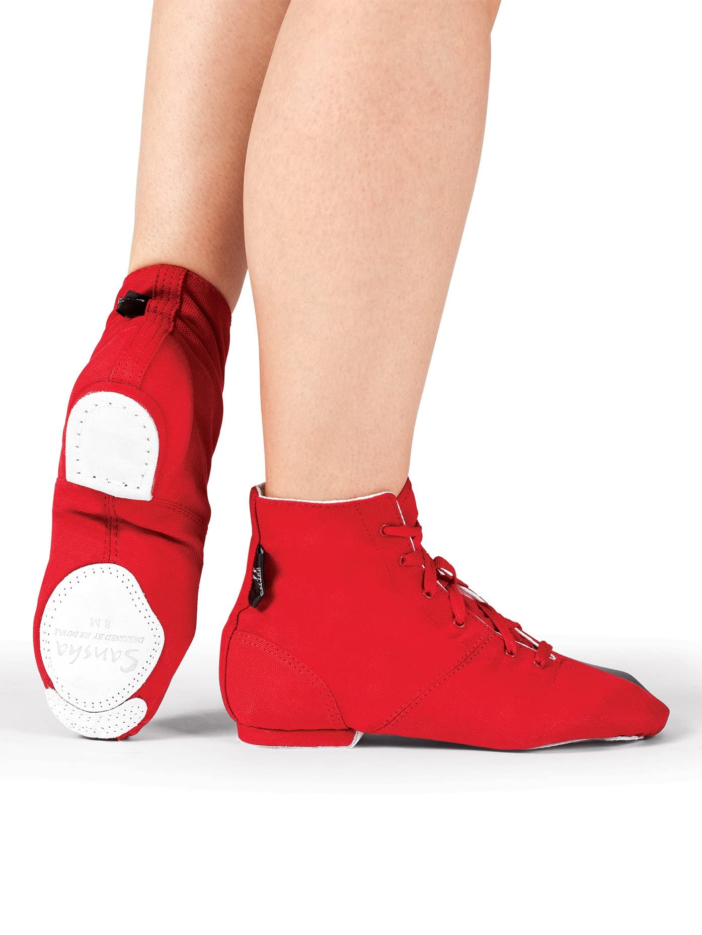 Adult Canvas Dance Boots JB3FLS7 Flesh 7 M US