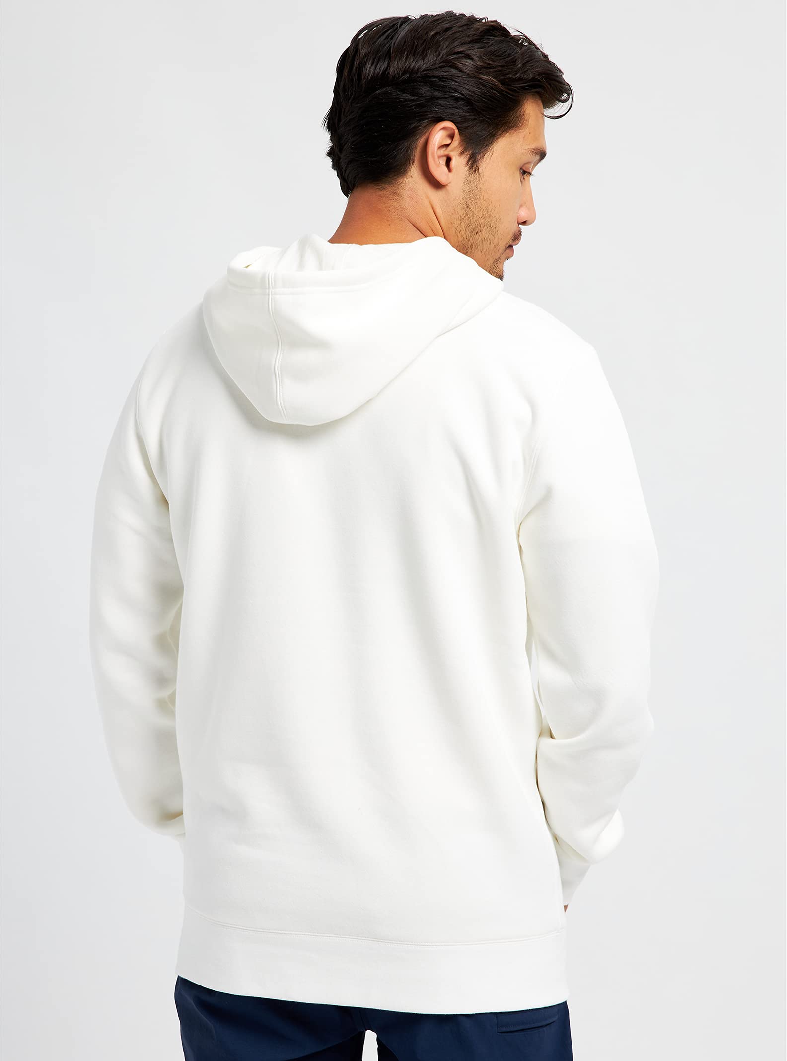 Burton Men's Standard Underhill Pullover Hoodie, Stout White, XX-Small