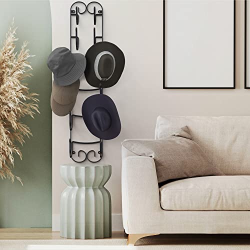 DecoBros Wall Mount Multi-Purpose Towel/Wine/Hat Rack, Bronze