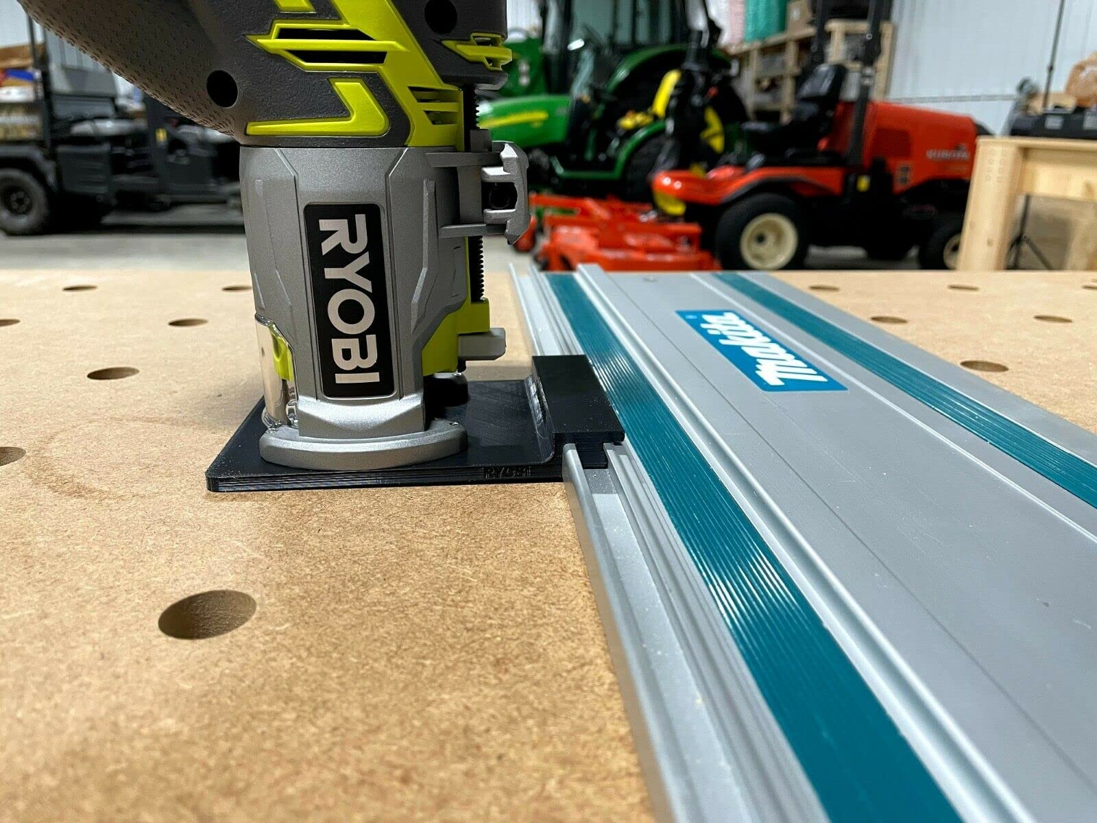 ToolCurve Guide Rail Adapter Compatible with Ryobi Router