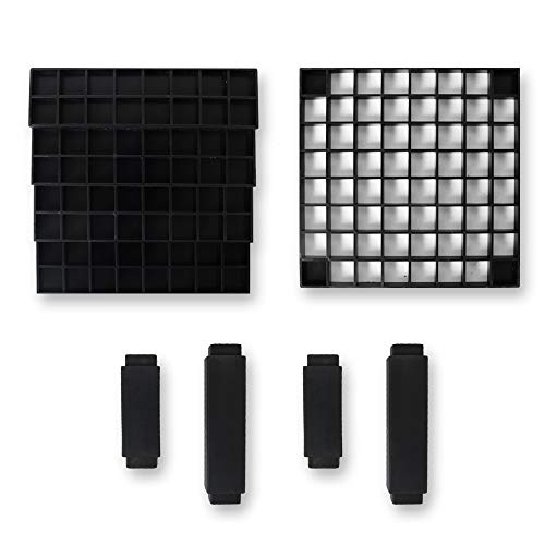 Tavolozza 60 Hole Multi-Level plastic Pencil & Brush Marker Organizer Holder Marker Organizer for Pens, Pencils, Brushes, Markers