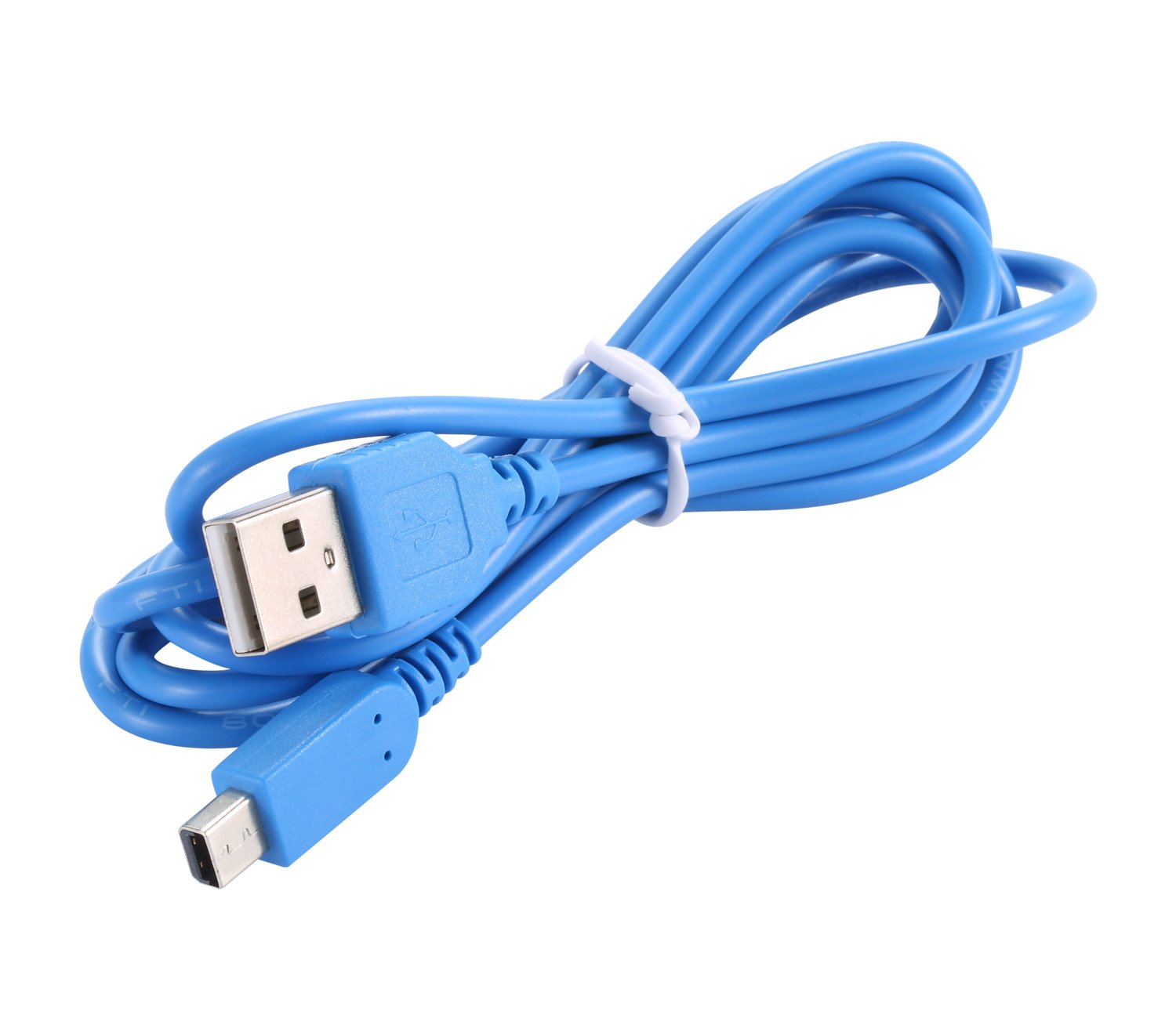 3DS charger cable (2 Pack),Exlene 3DS usb charger cable [Play while charging ] For Nintendo 3DS, New 3DS XL, 2DS, 2DS XL LL, DSi, DSi XL(Blue,1.2m/4ft)