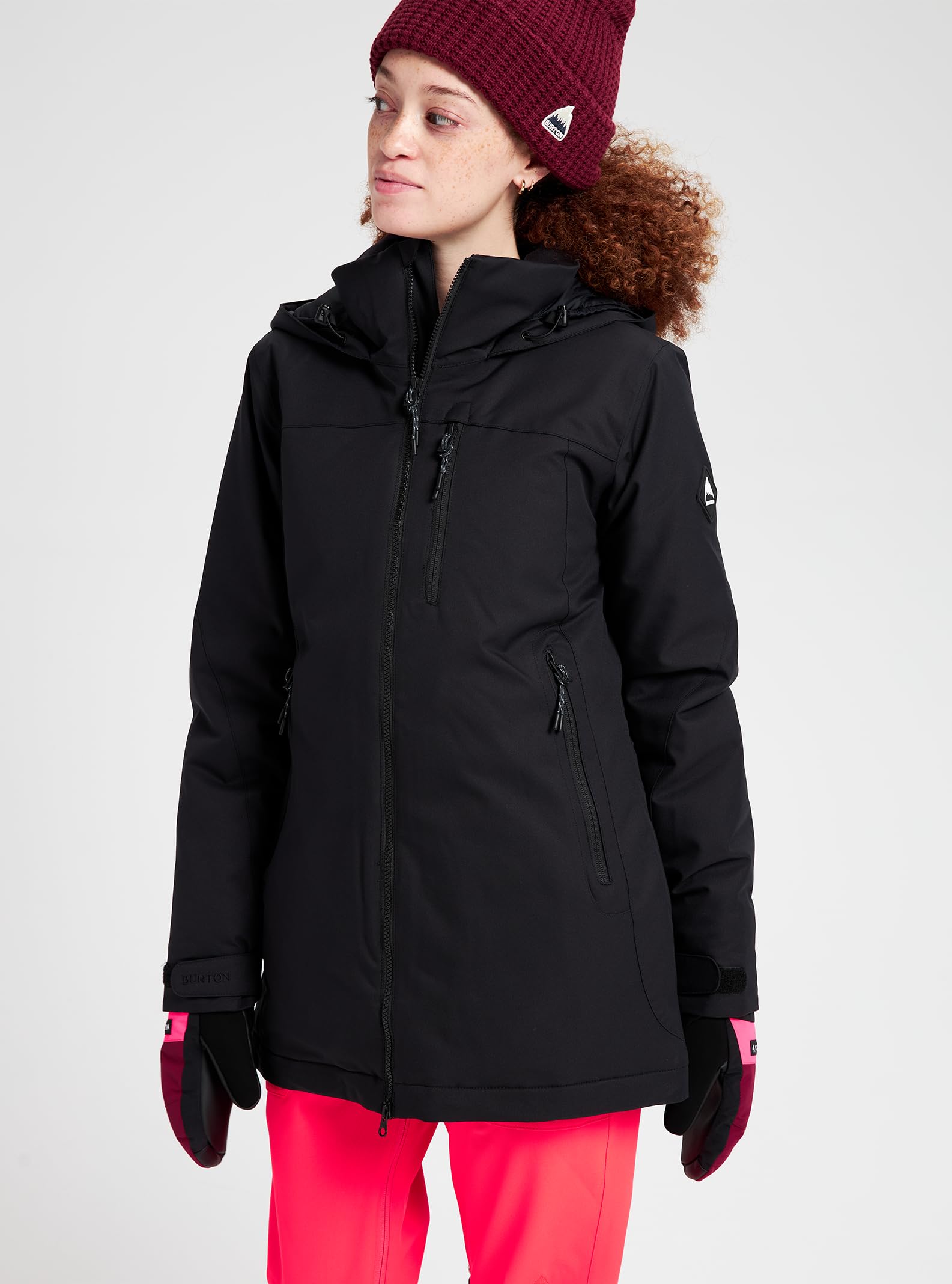 Burton Women's Lelah 2L Jacket, True Black, S