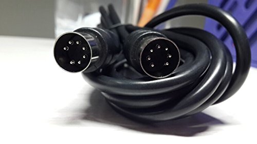 7 Pin Din Midi Cable Male to Male 9ft 3m Controller Interface Audio Cable for Bang & Olufsen, Naim, Quad.Stereo SystemsCable