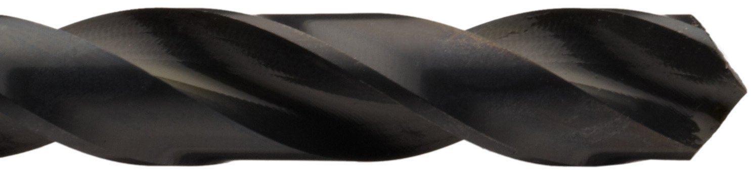 Chicago Latrobe 57711 150 Series High-Speed Steel Jobber Length Drill Bit Set with Metal Case, Black Oxide Finish, 118 Degree Conventional Point, Inch, 13-piece, 1/16" - 1/4" in 1/64" increments