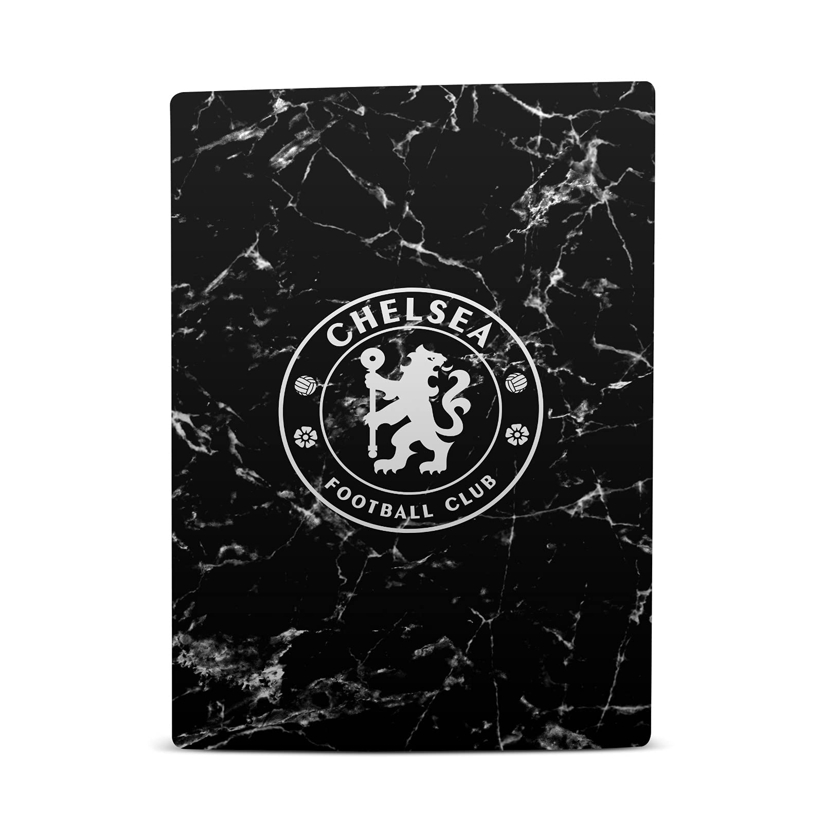 Black Marble Mixed Logo Vinyl Faceplate Sticker Gaming Skin Case Cover Compatible with Sony Playstation 5 PS5 Digital Edition Console and DualSense Controller