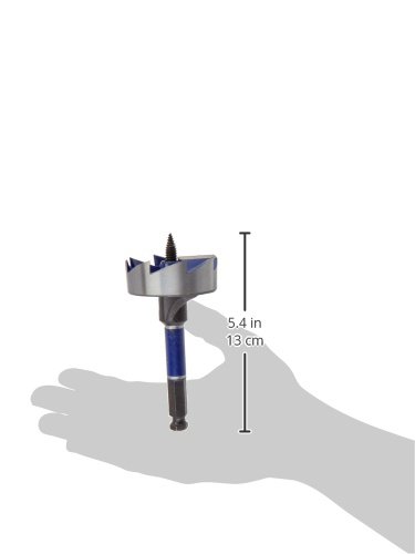 IRWIN IRWIN Tools 1869390 WeldTec Self-Feed Wood Drilling Bit, 2 1/4-inch