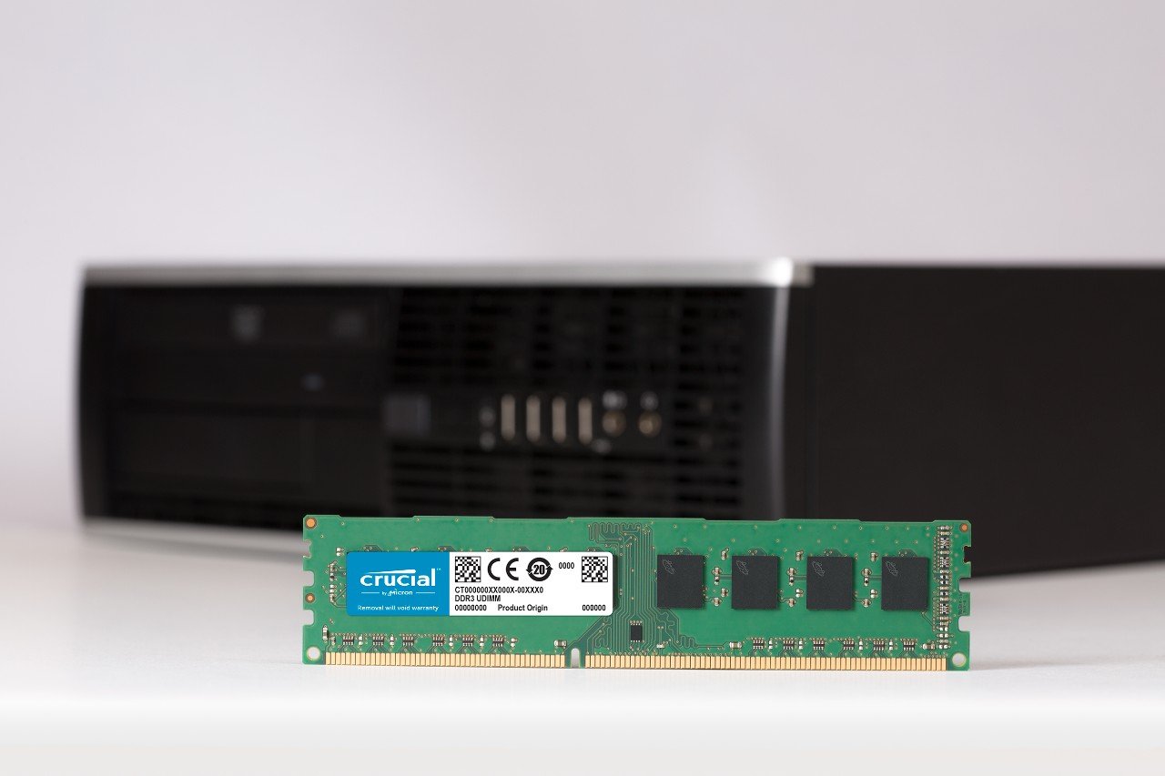 Crucial 16GB Kit (8GBx2) DDR3/DDR3L 1600 MT/s (PC3-12800) DR x8 ECC UDIMM 240-Pin Memory - CT2KIT102472BD160B