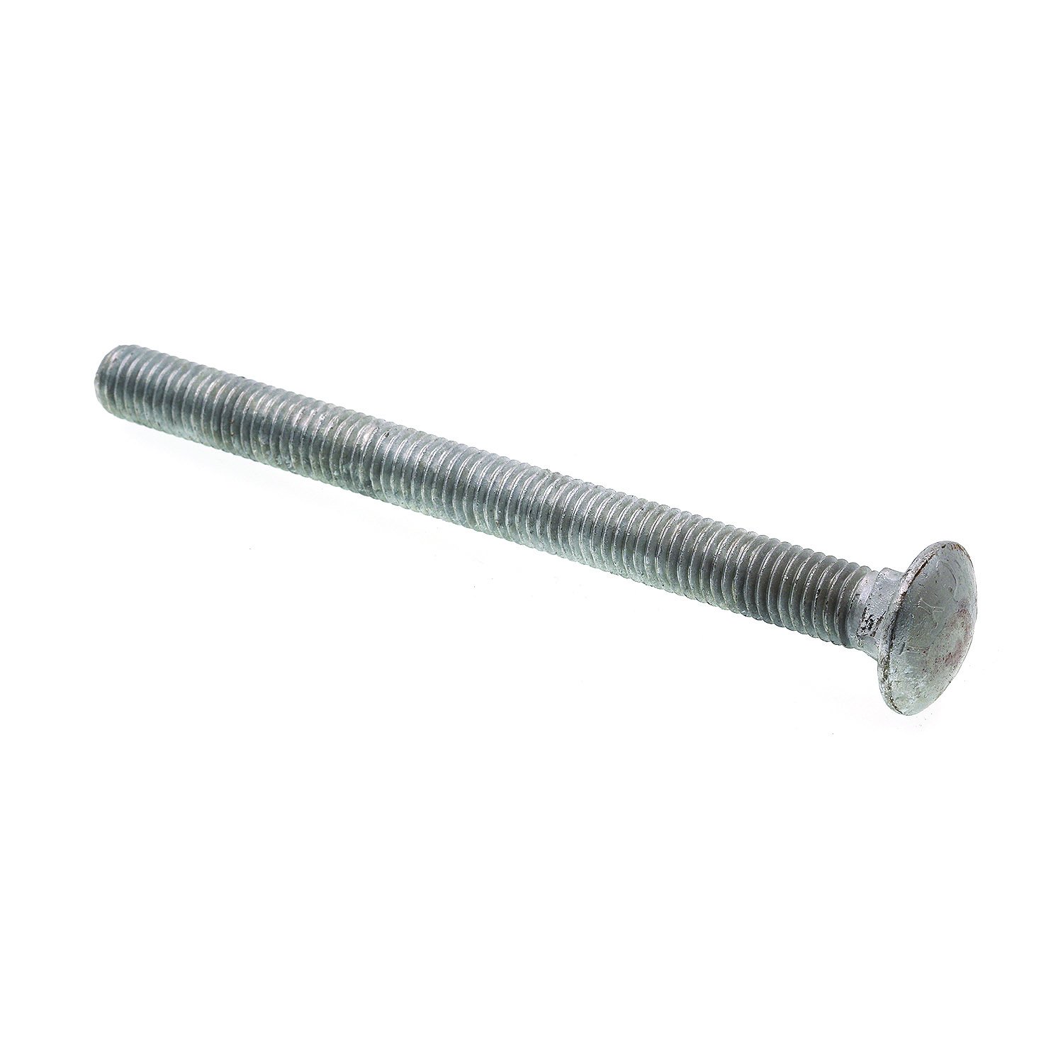 Prime-Line 9064692 Carriage Bolts, 1/2 In.-13 X 6 In., A307 Grade A Hot Dip Galvanized (15 Pack)