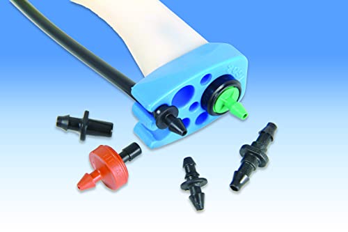 Al-Magor-Professional Drip Irrigation Hole Punch Tool for 1/4 Inch Fitting & Emitter Insertion Tubes Pipes 16/20mm The Original Drip Irrigation Punch Tool with Adapter for Inserting Drippers