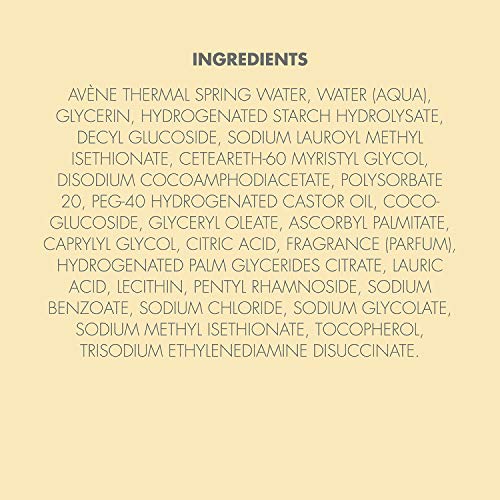 Eau Thermale Avene Trixera Nutrition Nutri-Fluid Cleanser, Soap-Free, Biodegradable, Pump, 13.5 oz.