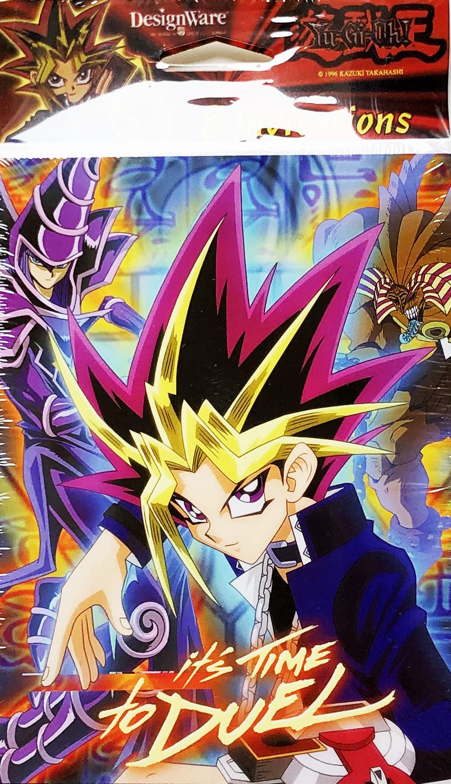 Unique YuGiOh Birthday Party Supplies Bundle Pack includes 24 Party Invitations with Envelopes