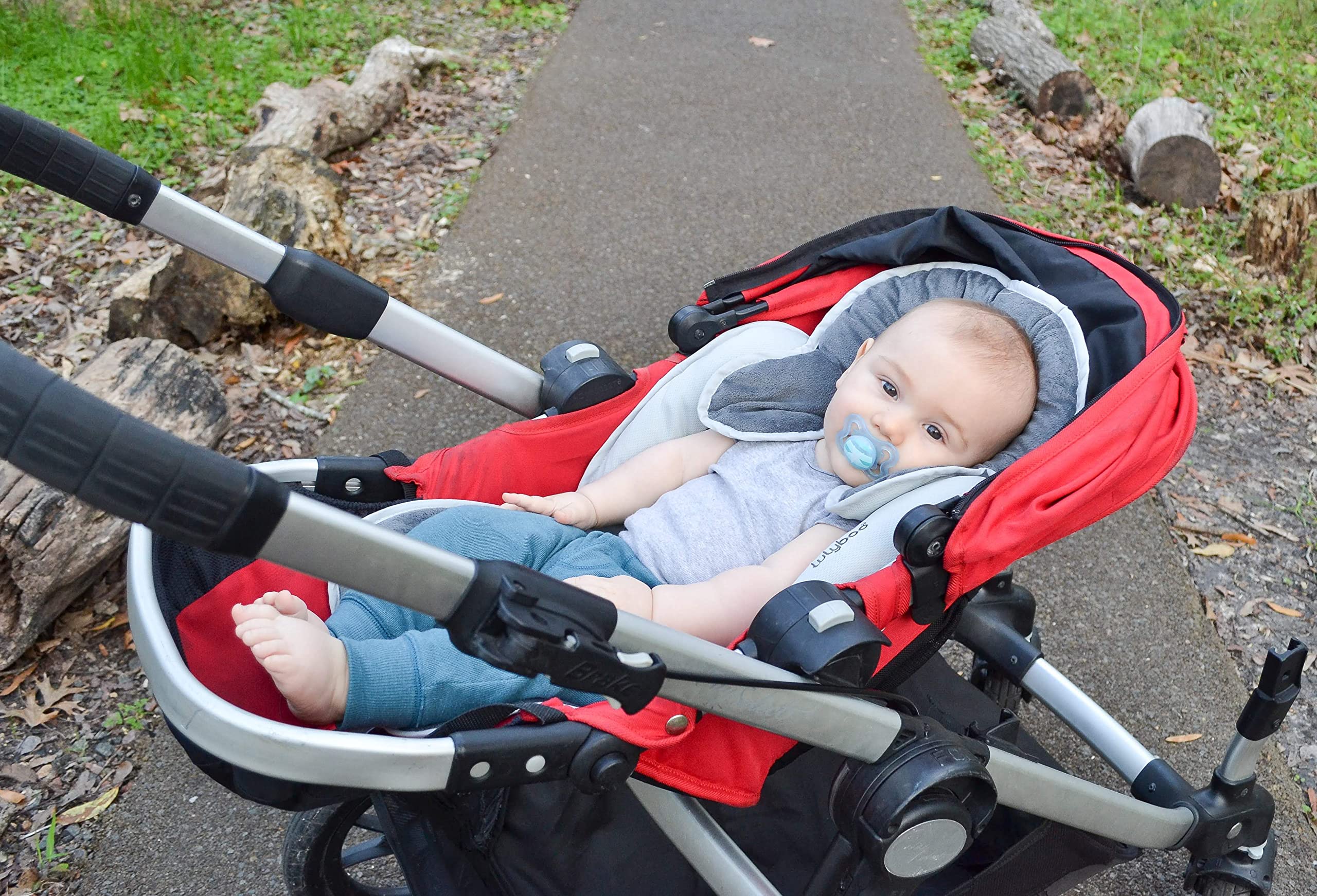 Lulyboo Infant to Toddler Head and Body Support, Extra Support and Cushion for Car Seat or Stroller
