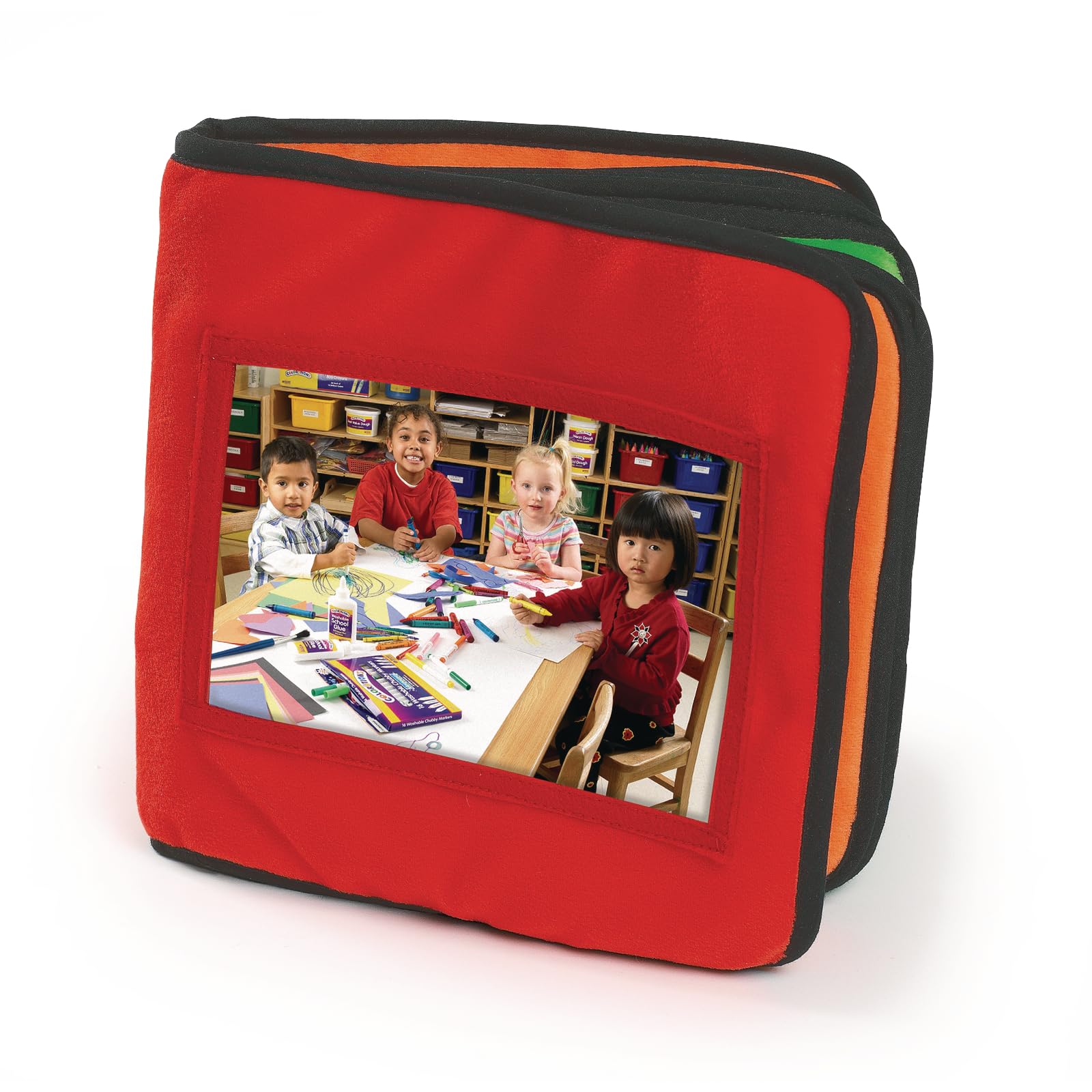 Excellerations Fabric Photo Album 13 Pockets for Kids and Families, Social Emotional Development Tool