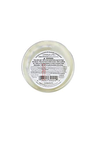 Essential Elements by Candle-lite Scented Candles Juniper & Rosewood Fragrance, One 9 oz. Single-Wick Aromatherapy Candle with 50 Hours of Burn Time, Off-White Color