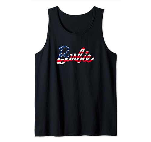 Barbie - Fourth Of July - Flag Logo Tank Top