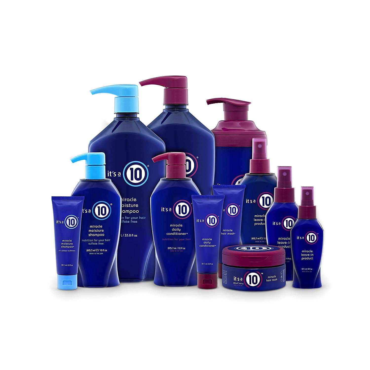 It's a 10 Haircare Miracle Hair Mask, 8 fl. oz. (Pack of 2)
