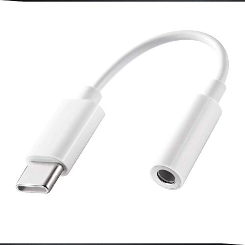 Type C to 3.5mm Aux Cable JIMAT USB C to 3.5mm Jack Audio Female Compatible for Pixel Pad P20 Pro Mate 20 Pro OnePlus Xiami Stereo Microphone Noise Cancelling Headphones Jack Converter