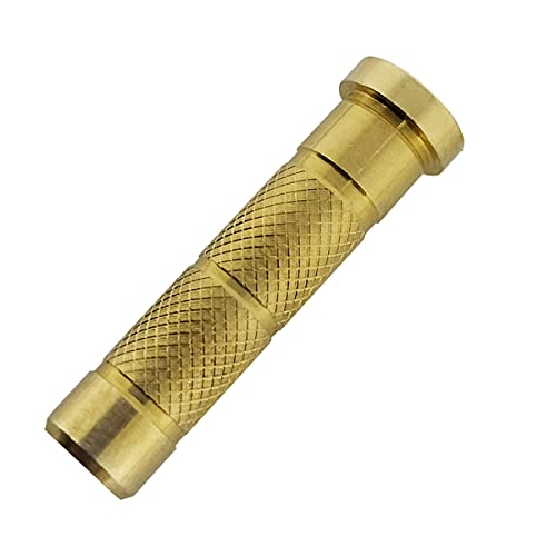 50Grains Field Point The Bolts are Copper Bolts Knurled Outer Diameter Suitable with for.244 Carbon Arrow (1 Dozen 12PACK), Used for Arrow Rod Archery Accessories (Brass Bolt-A, 50 Grains)