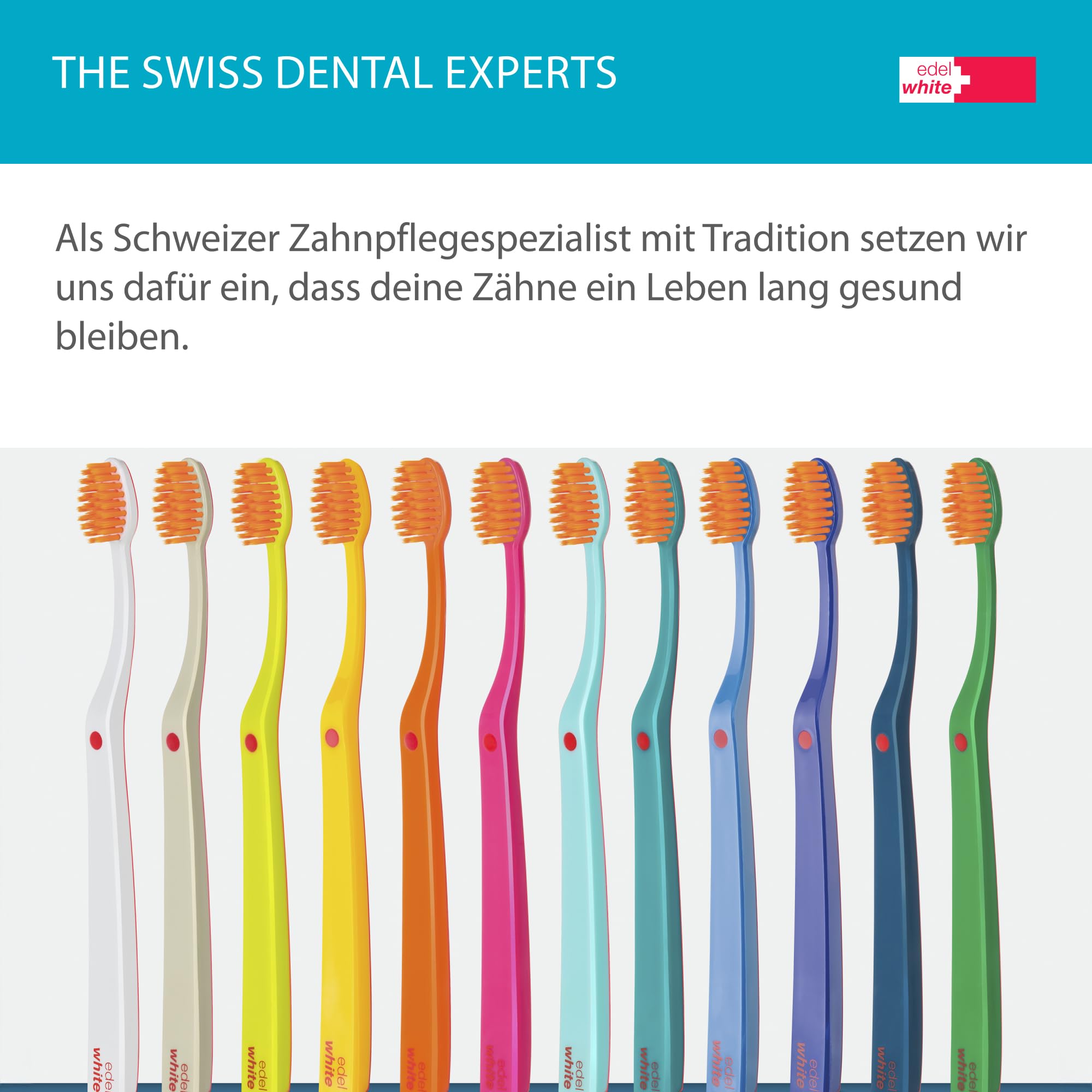 Edel+White Flosser Soft Toothbrush