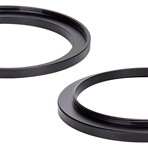77mm-82mm and 72mm-77mm Step Up Ring[77mm(72mm) Lens to 82mm(77mm) Filter, Hood,Lens Converter and Others], Fire Rock Aerometal Camera Lens Filter Adapter Ring-1+1 Packs