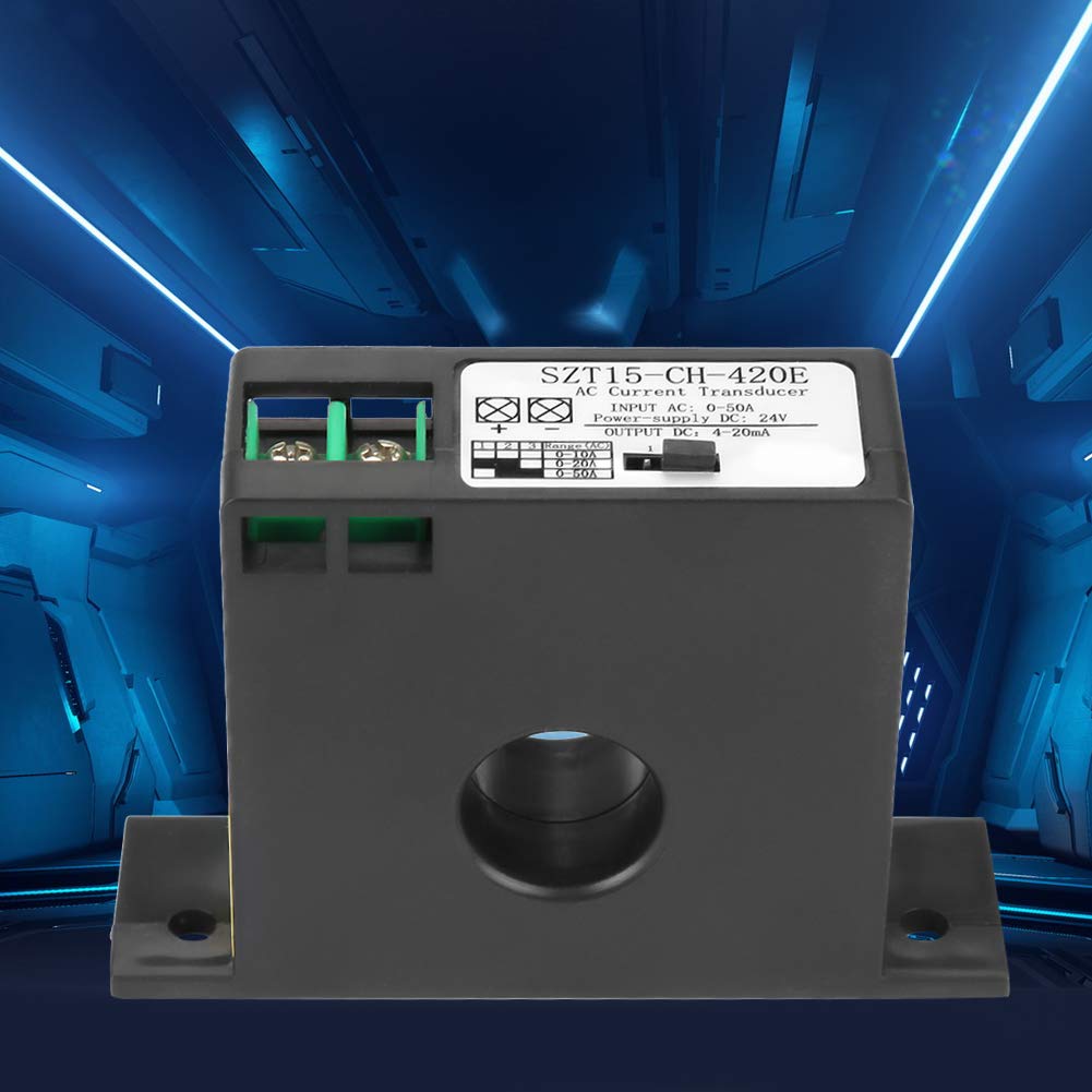 4-20mA AC Current Sensor Transmitter SZT15-CH-420E High Accuracy AC Current Converter for Automatic Control Systems
